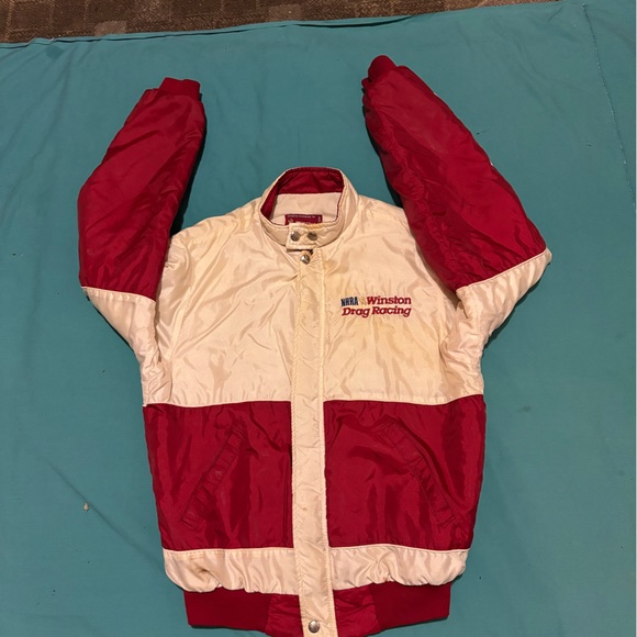 Other | Vintage Vintage 8s Nhra Winston Drag Racing Jacket Very Rare ...
